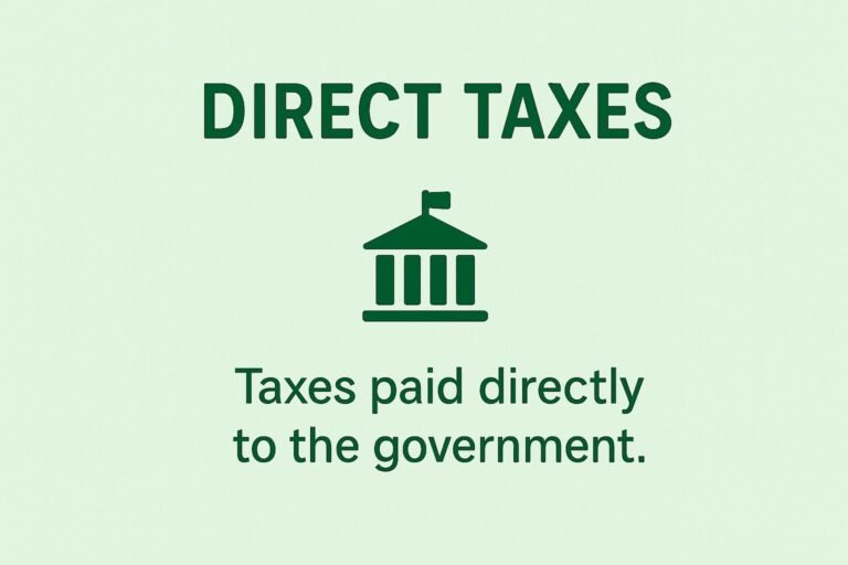 Types of Taxes in Pakistan Explained (2026 Guide)